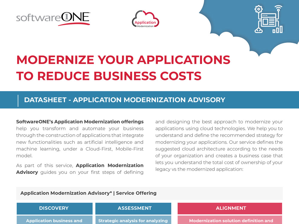 softwareONE | Modernization Apps